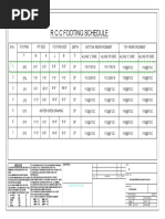 Stilt Floor Beam Layout Details | PDF | Concrete | Column