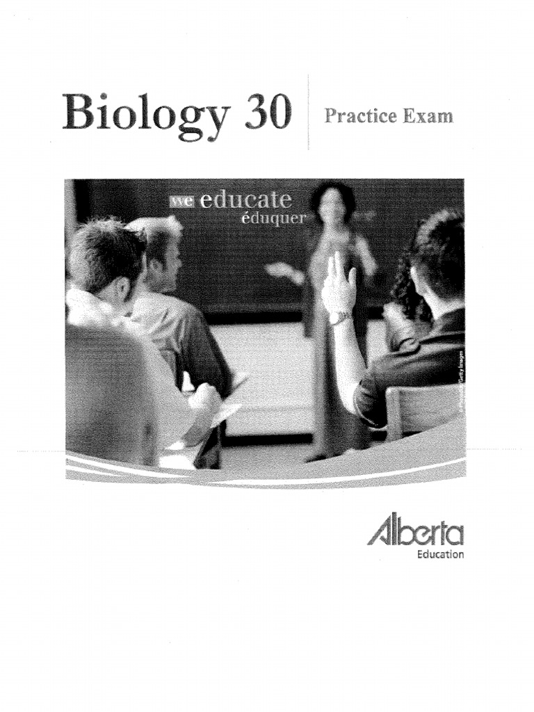 Bio 30 Practice Exam Key | PDF