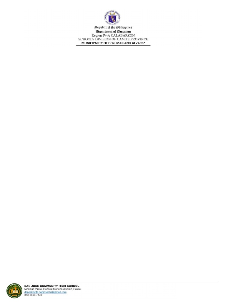 Blank School Header | PDF