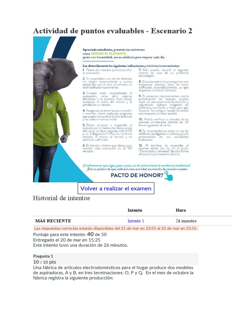 Escenario 2 Algebra Lineal Puntos Evaluables | PDF