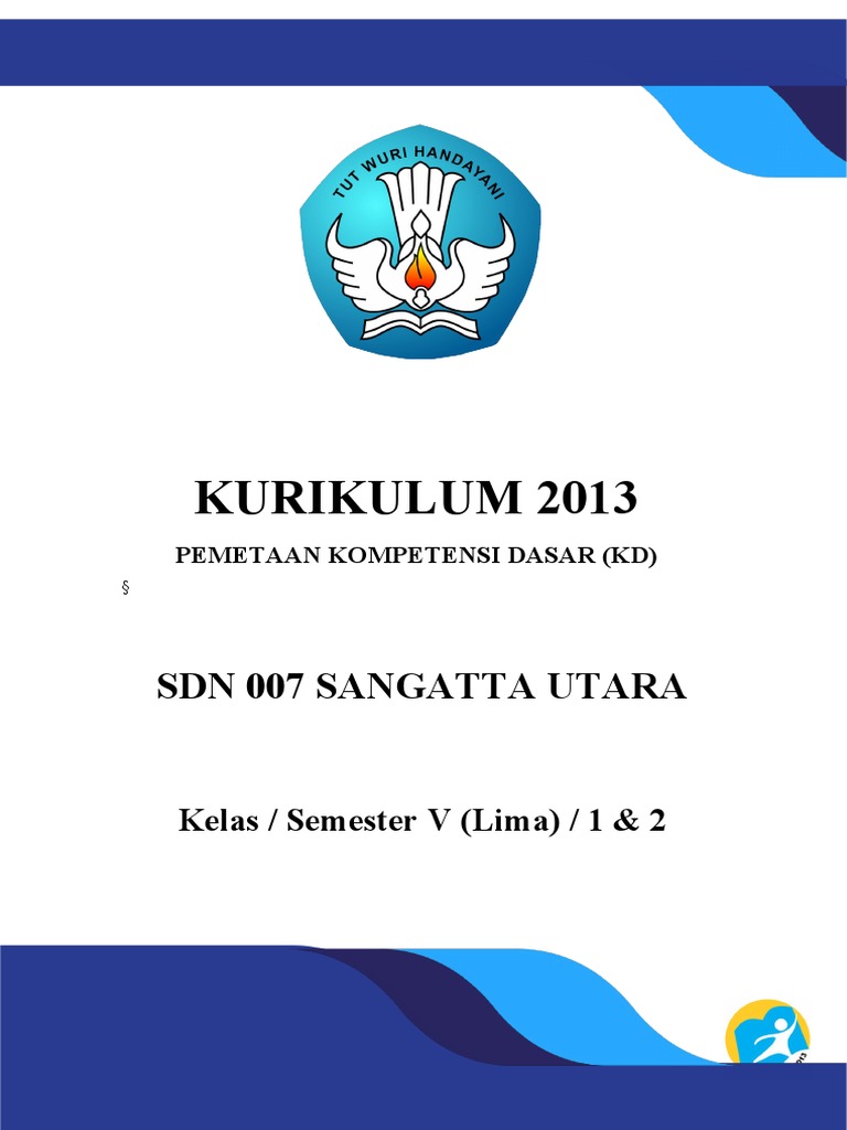 KELAS 5 - PEMETAAN KD | PDF