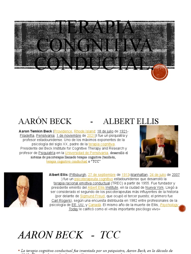 Power. TCC | PDF | Terapia de conducta cognitiva | Terapia racional de comportamiento emotivo