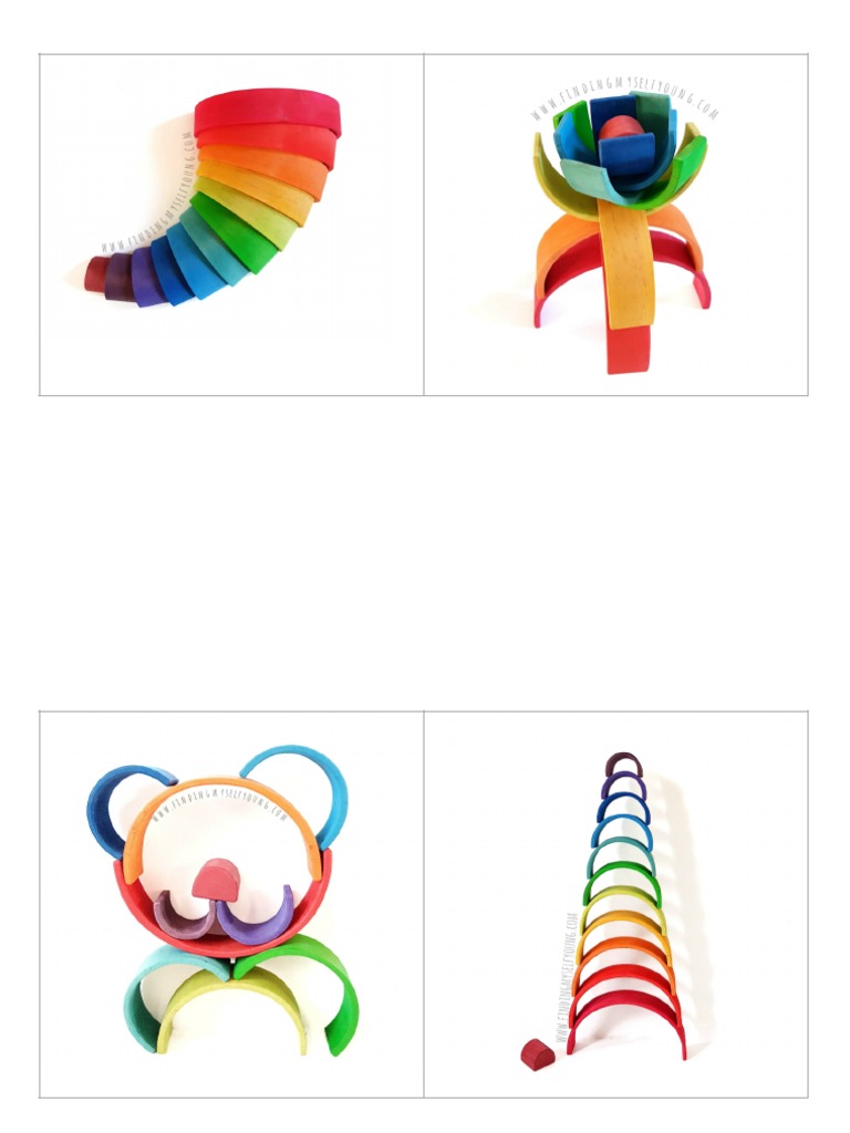 Grimm Rainbow Stacking Ideas | PDF
