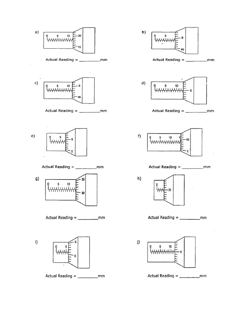 Micrometer | PDF