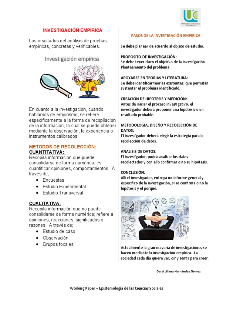 Métodos de Investigación Empírica | PDF