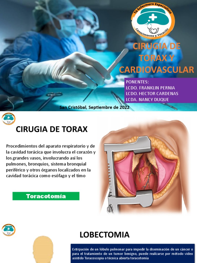 Cirugia Torax | PDF | Cirugía | Hemodiálisis