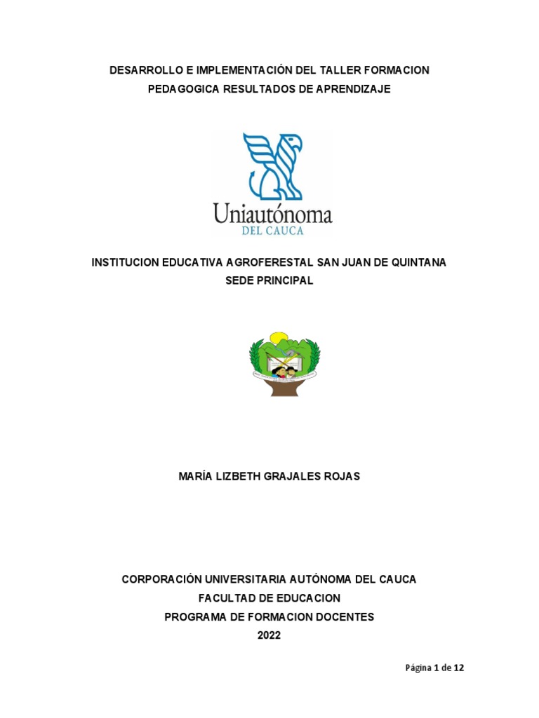 Modulo 6 - Trabajo Final Ra | PDF | Aprendizaje | Enseñando