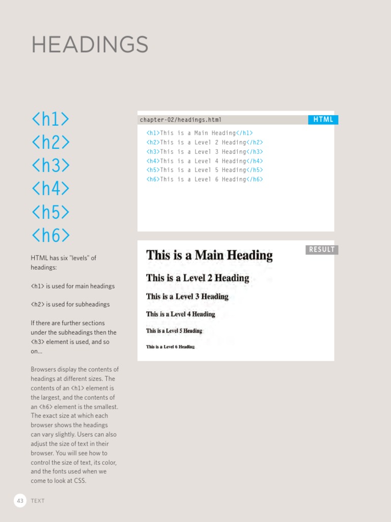 Styling Texts 1 Pdf Html Element Paragraph
