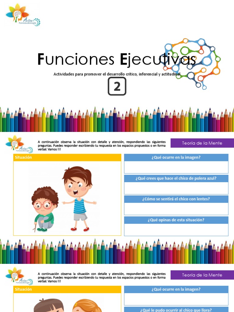 Copia de Funciones Ejecutivas 2C. | PDF