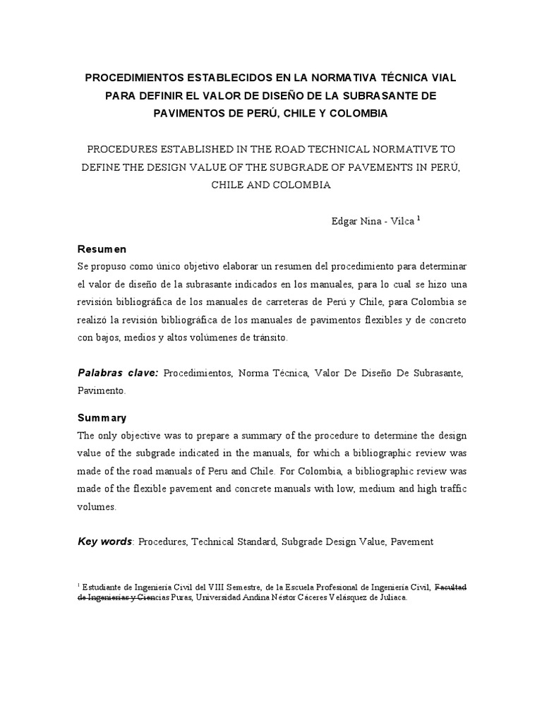 NINA VILCA EDGAR (Articulo de Investigacion) | PDF | Volumen ...