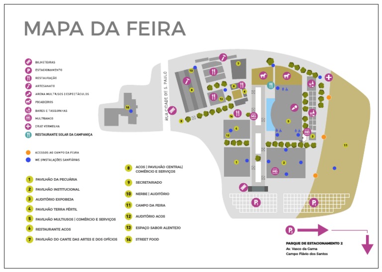 Mapa Da Feira | PDF