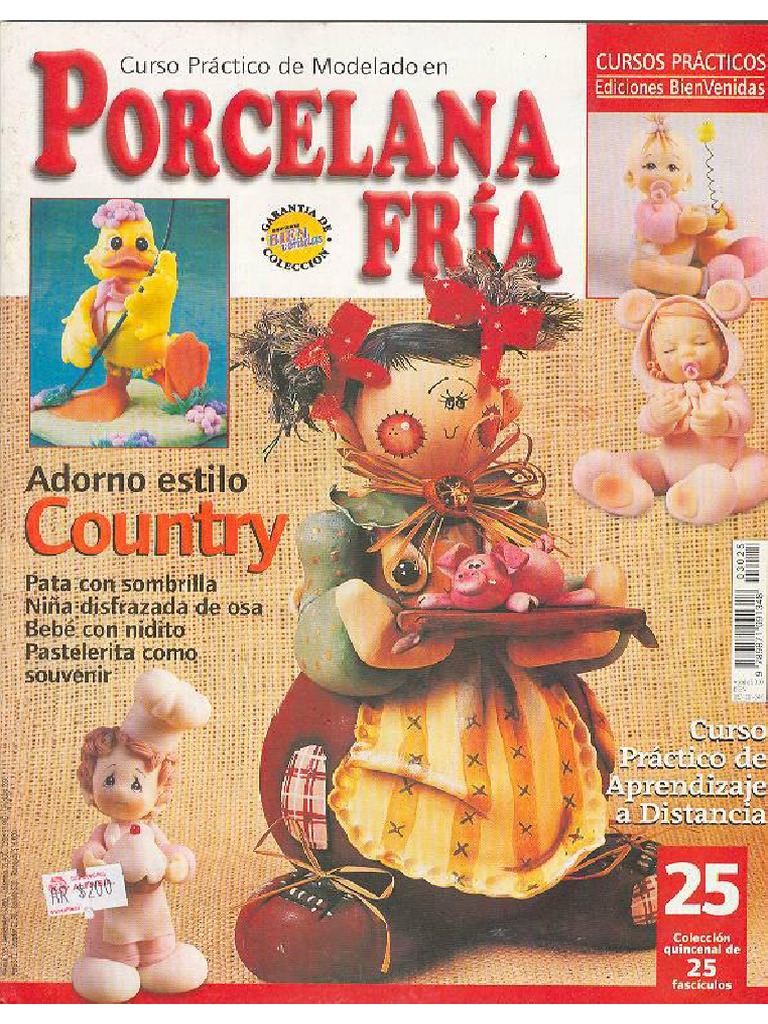 Porcelana Fría Arte Country Recordatorios Bebes | PDF