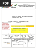 Factory Acceptance Test Checklist - SafetyCulture | PDF | Hazards ...