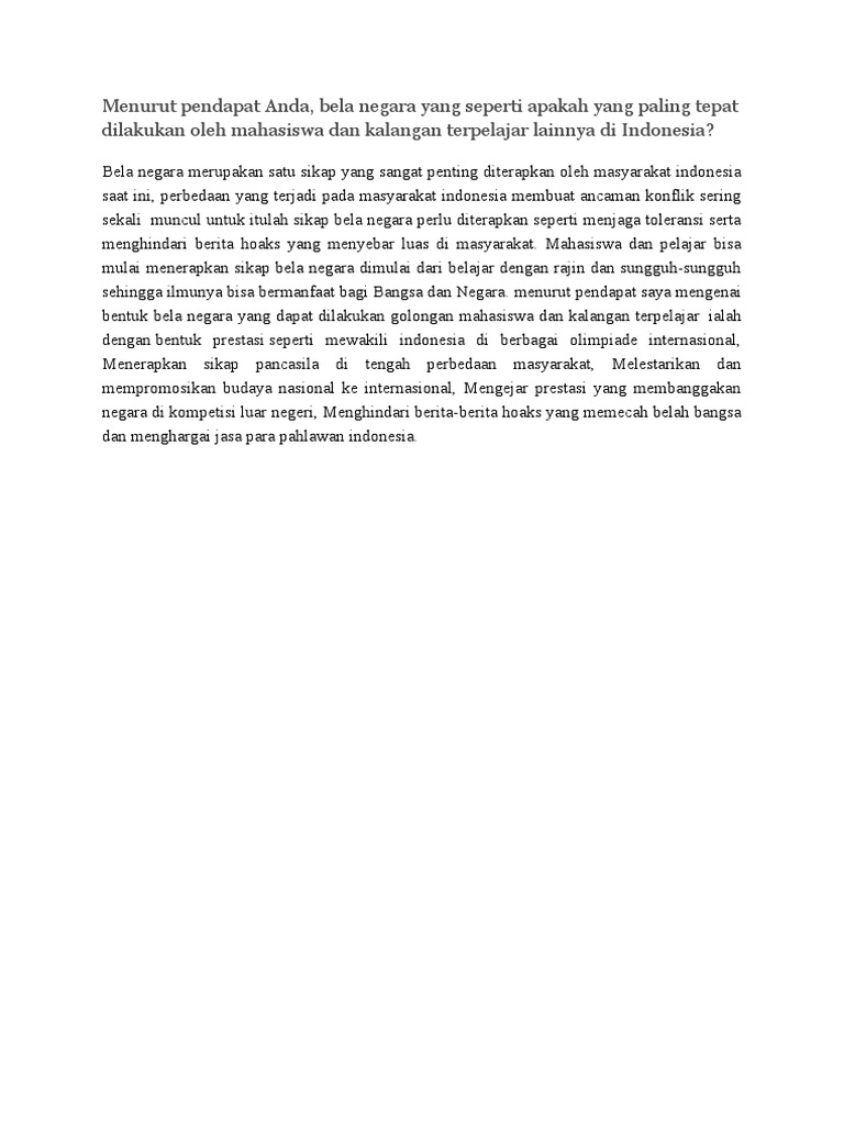 Diskusi 3 PKN | PDF | Karier & Perkembangan