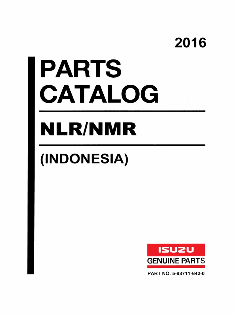 Isuzu Parts Catalog User Guide | PDF | Truck | Manual Transmission