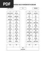 Denah Bus Seat 2-2 50 | PDF