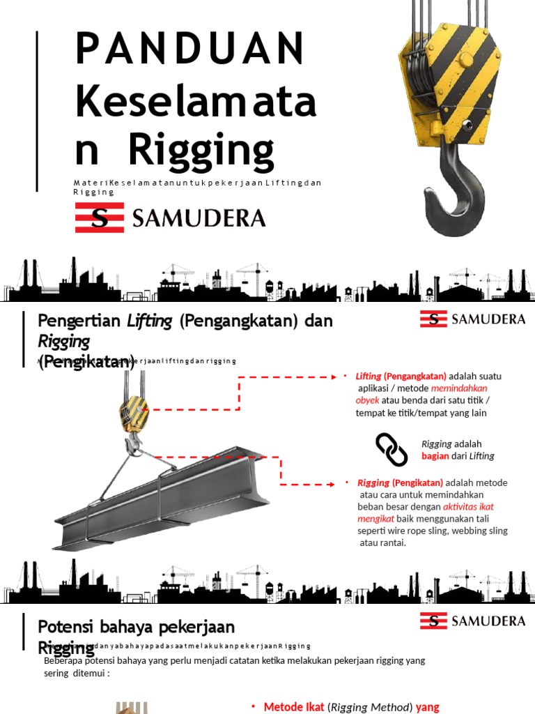 PANDUAN KESELAMATAN RIGGING - PBS | PDF