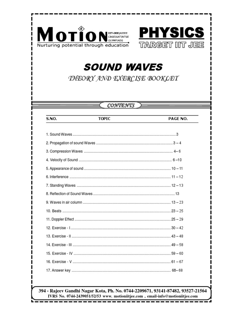 15.sound Waves | PDF