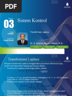 Tabel Transformasi Laplace | PDF