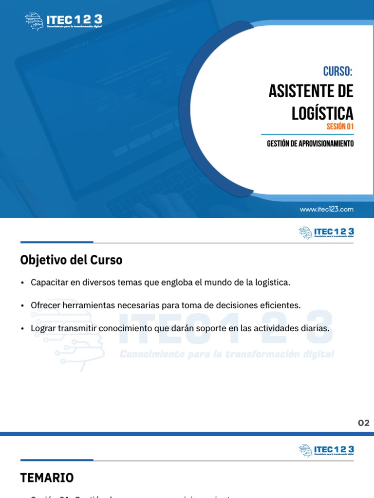 Asistente de Logística - Sesion 01 | PDF | Obtención | Logística Asistente de Logística - Sesion 01 | PDF | Obtención | Logística