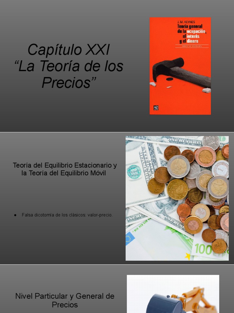 Capítulo XXI "La Teoría de Los Precios" | PDF