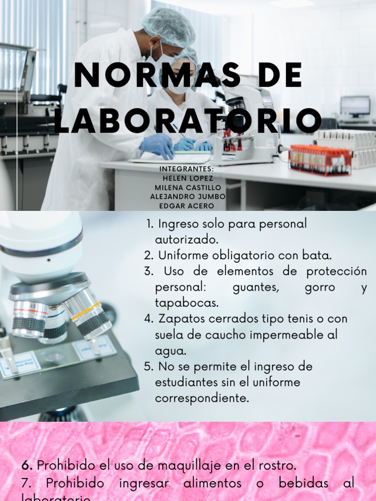 Normas de laboratorio | PDF