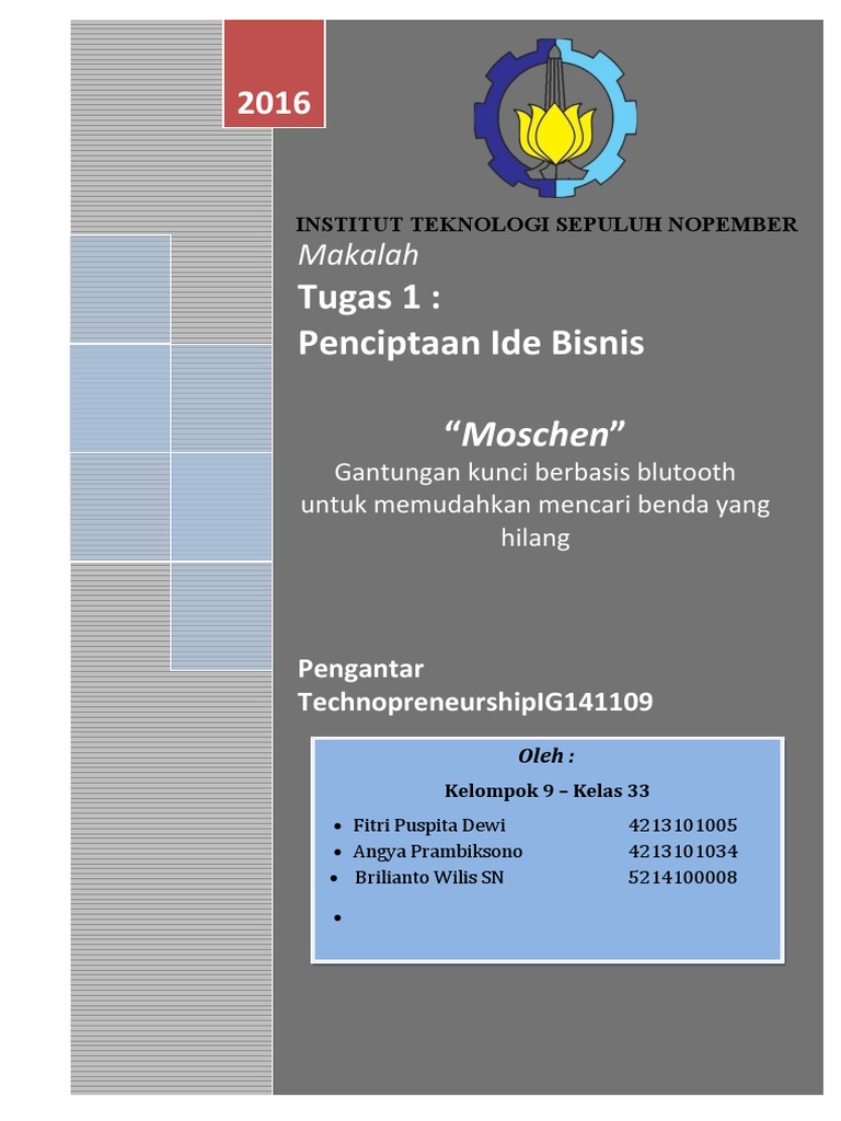 Tugas 1 - Technopreneur 33 | PDF | Ilmu Sosial