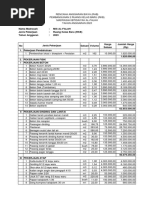 Rencana Anggaran Biaya Rehabilitasi Ruang Kelas | PDF
