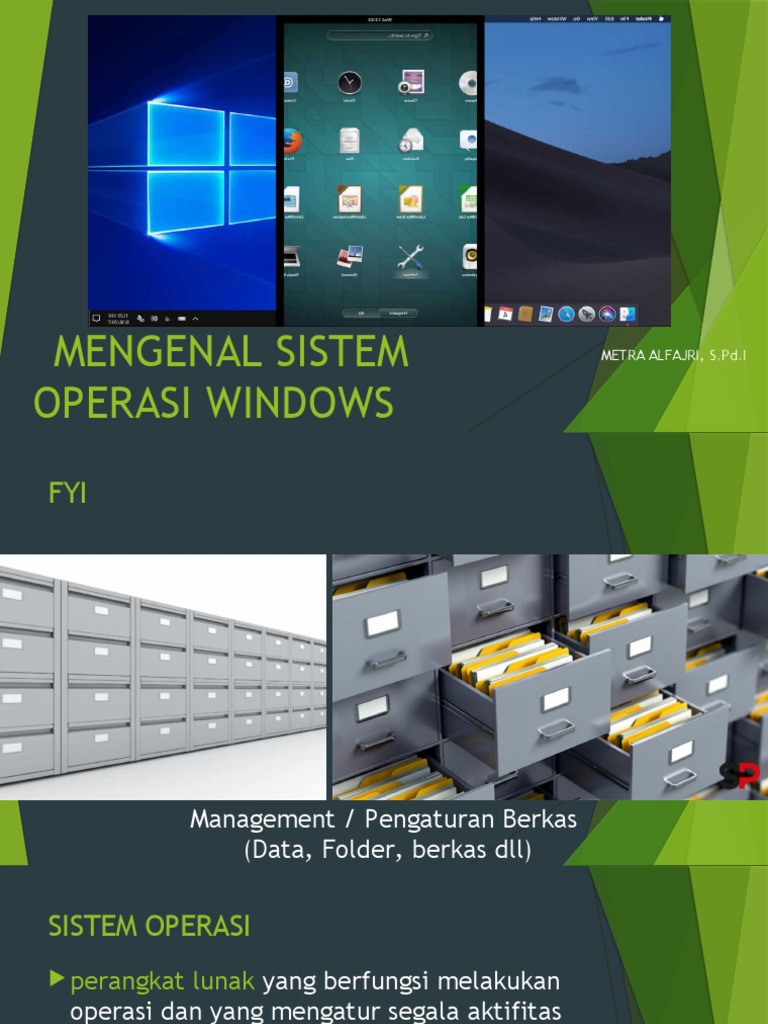 Mengenal Sistem Operasi Windows | PDF Mengenal Sistem Operasi Windows | PDF