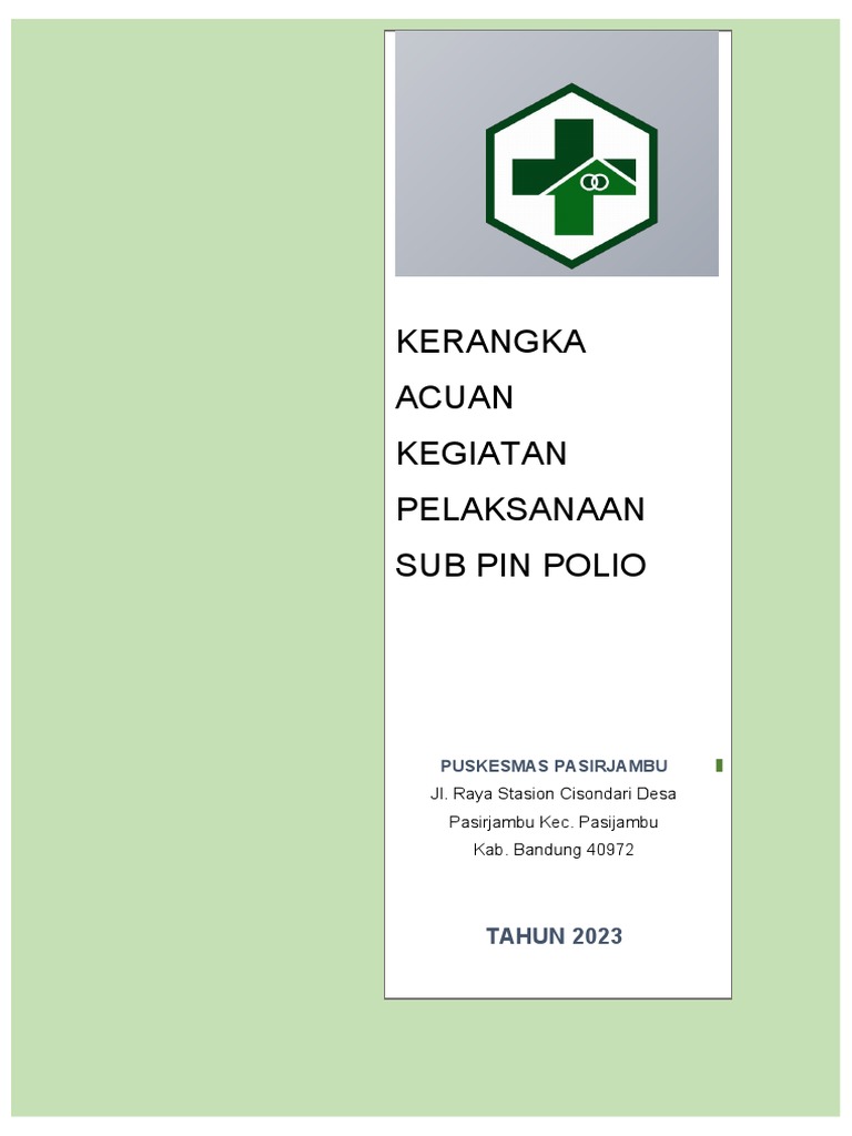 Kak Sub Pin Polio | PDF