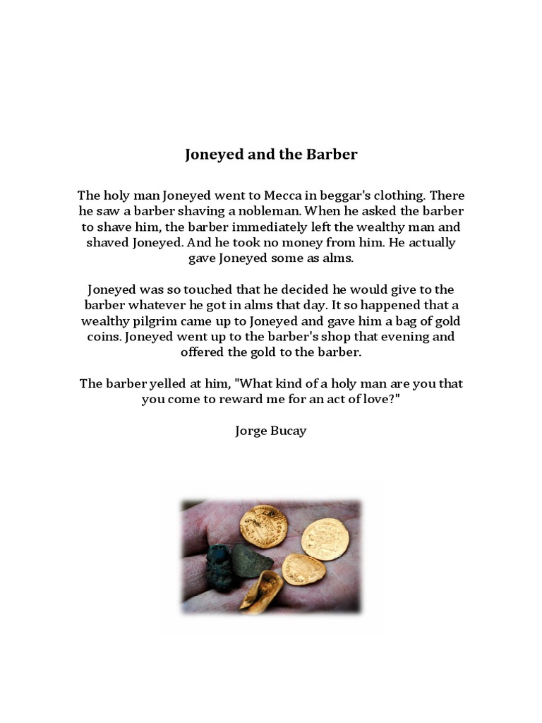 Joneyed and the Barber | PDF