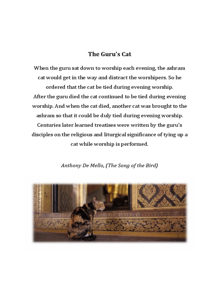 The Guru's Cat | PDF | Religion & Spirituality | Classics
