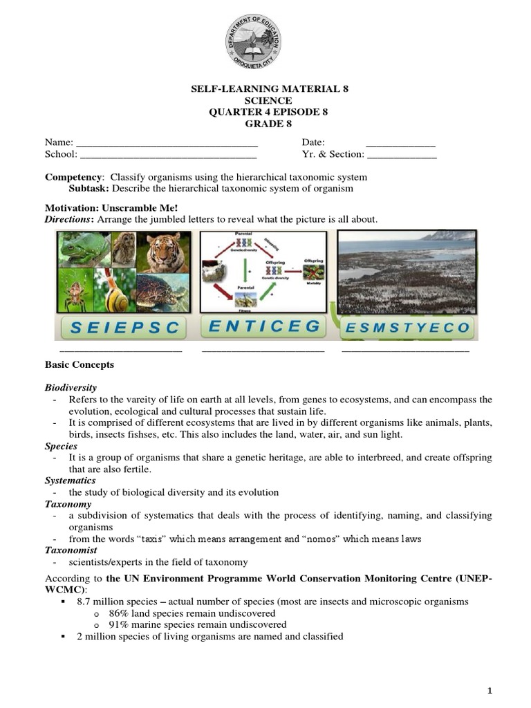 Science 8 - Q4 - Episode 8 - SLM | PDF