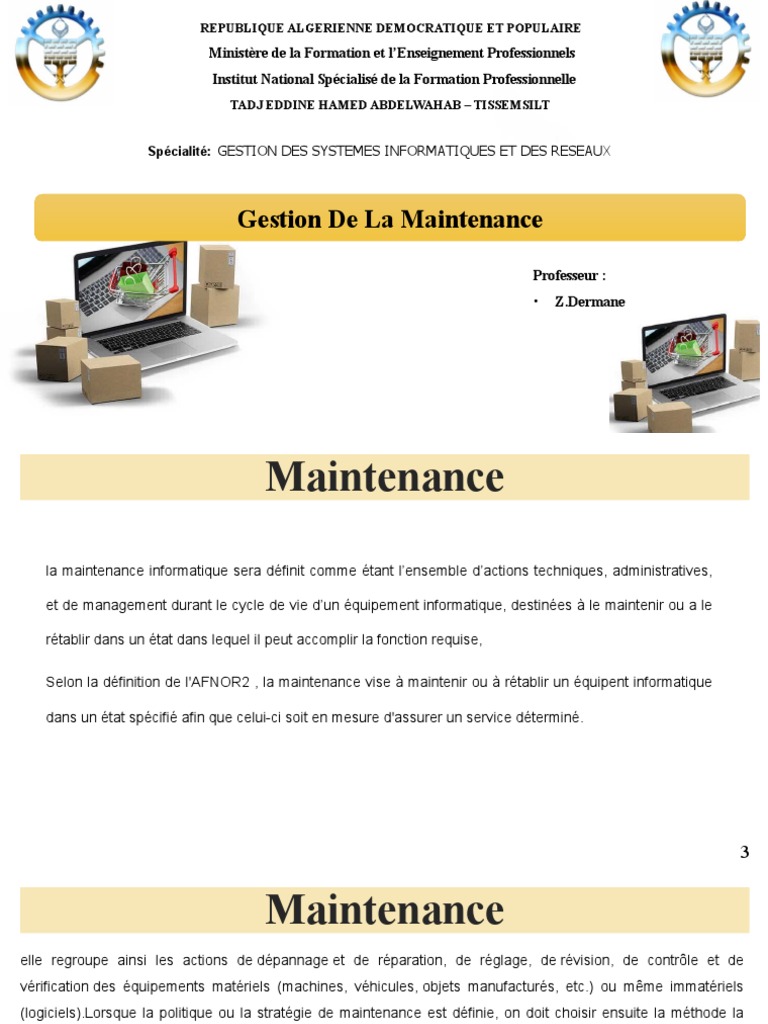 Cour Maintenance | PDF