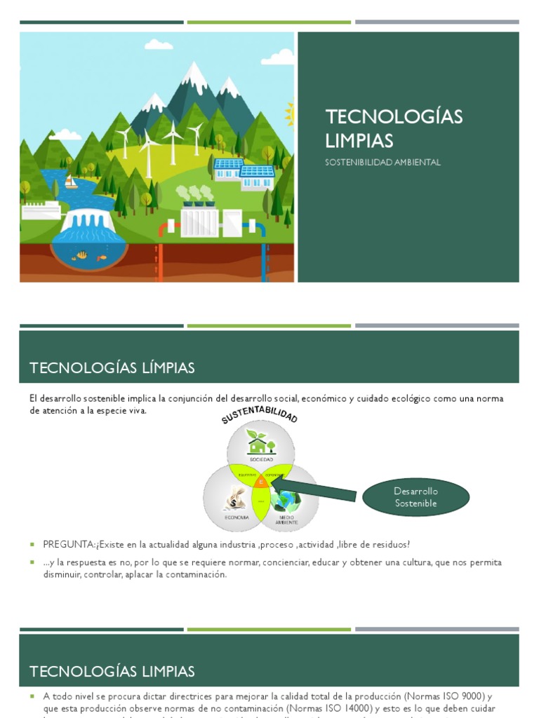 Tecnologías Limpias | PDF