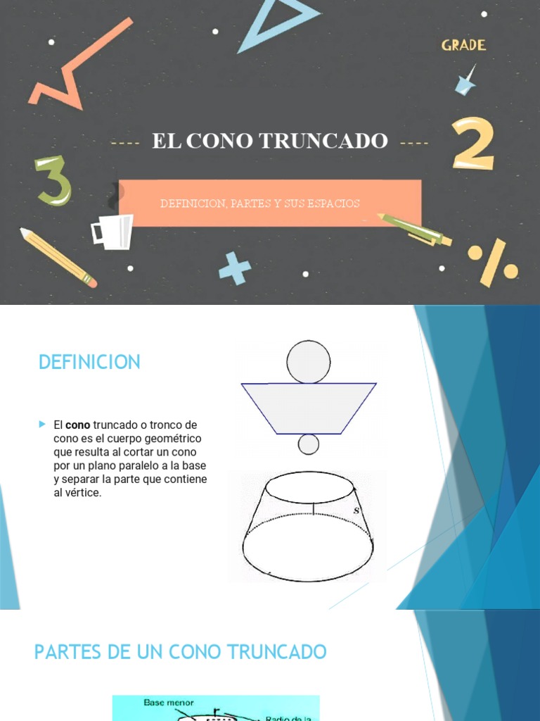 Cono Truncado | PDF