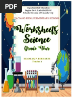 Science 5 Lesson Plan Quarter 1 Lesson 1 Useful and Harmful Materials | PDF