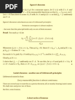 Real Analysis Cheat Sheet | PDF | Continuous Function | Mathematical Structures