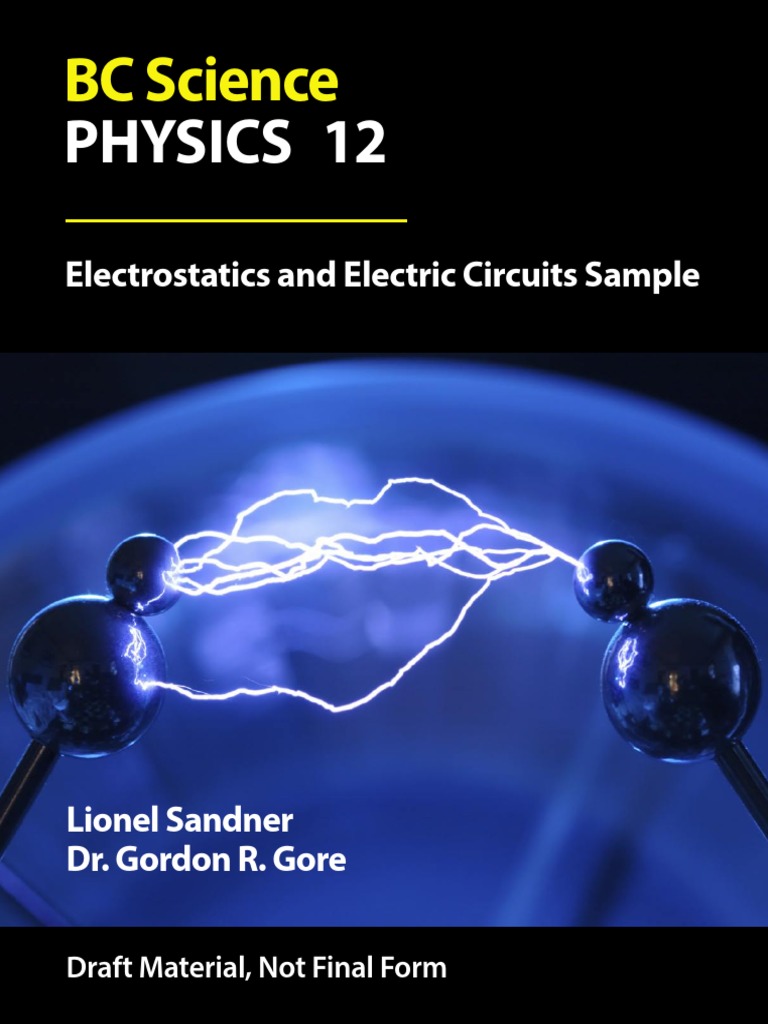 Physics 12: BC Science | PDF | Electric Charge | Electromagnetic Induction