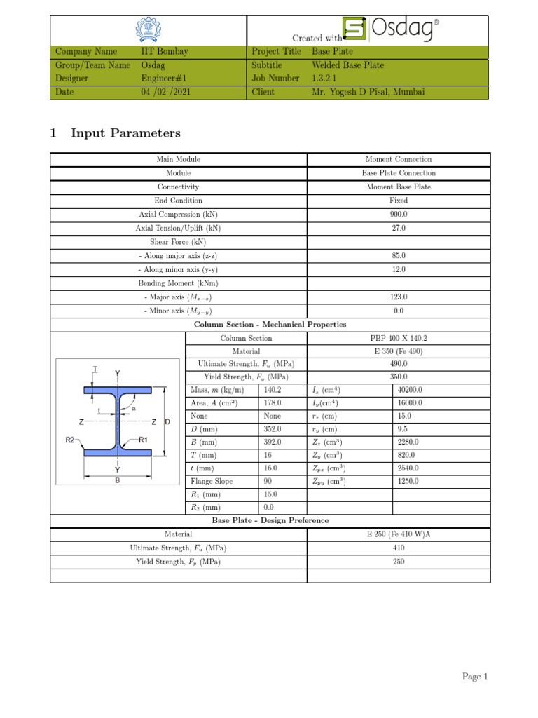DesignReport 1.3.2.1 | PDF