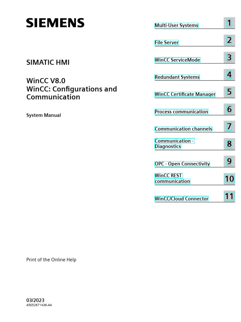 WinCC Communication en-US en-US | PDF