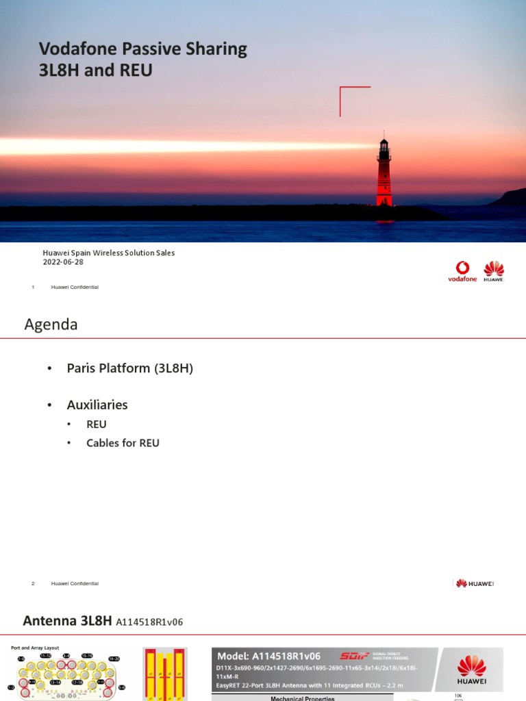 Antenna 3L8H & REU (AISG Port Expansion) | PDF | Electrical Engineering ...