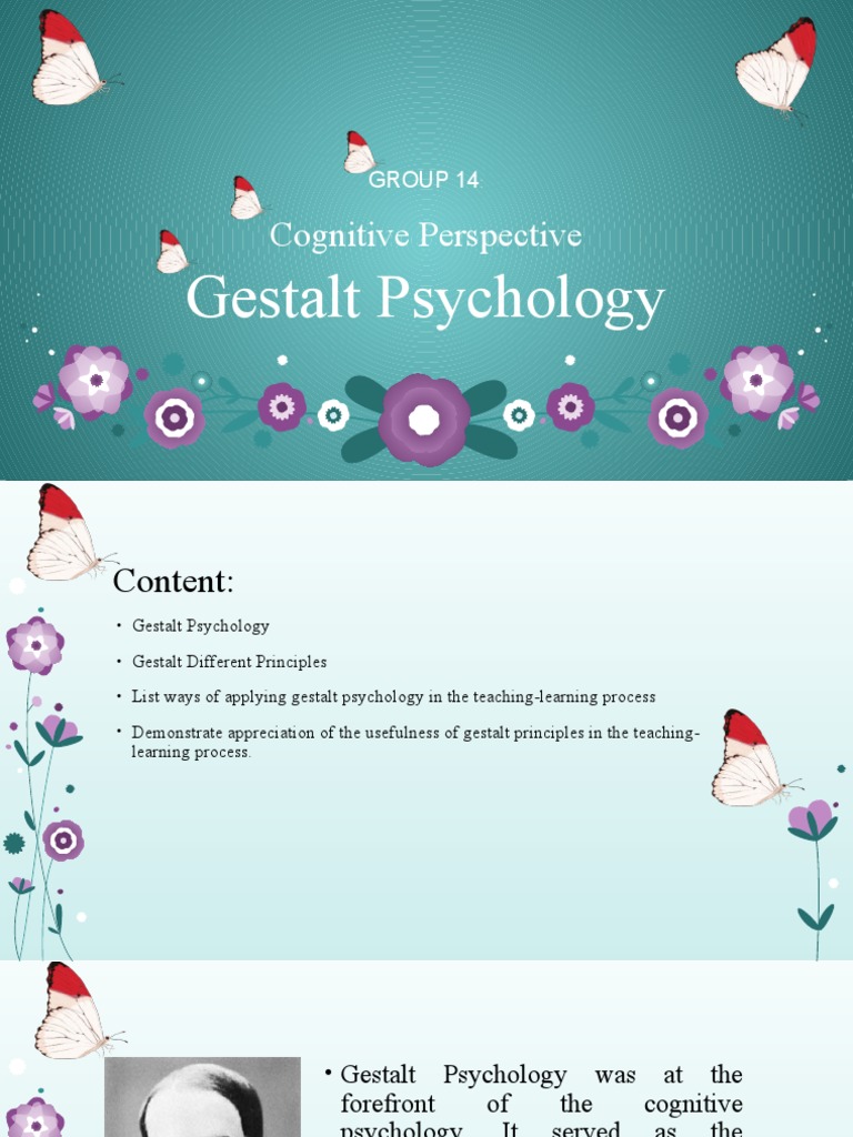 Gestalt Psychology | PDF | Perception | Psychology