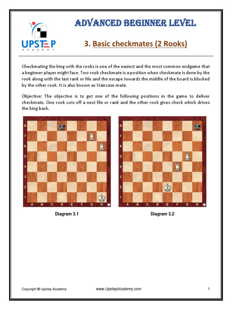 FC-AB-3 - Basic Checkmates (2 Rooks) | PDF | Traditional Board Games ...