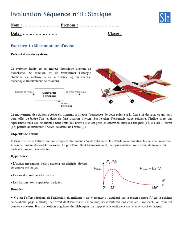 Devoir Sq8 Statique | PDF