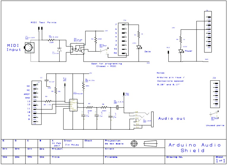 Arduino Audio Shield Pdf