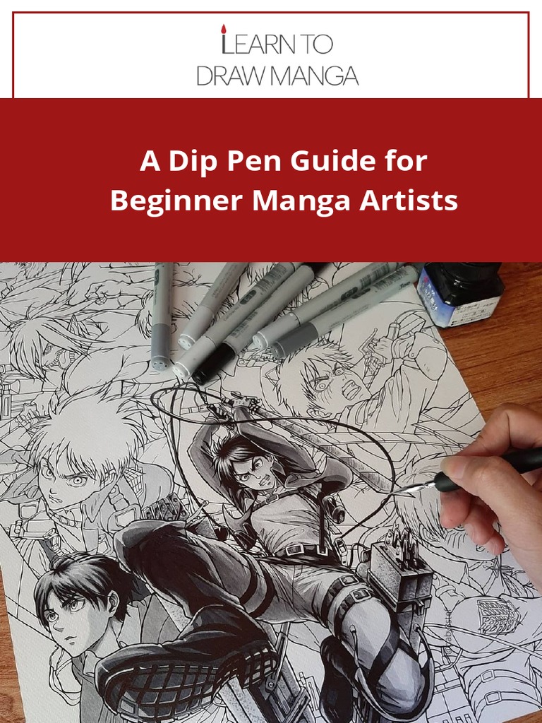 Dip Pen Basics for Manga Beginners | PDF | Home & Garden