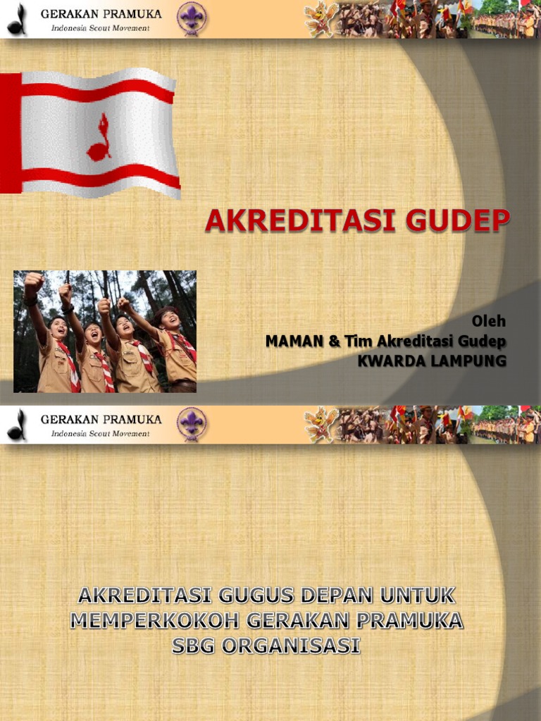 Paparan Akreditasi Gudep | PDF