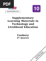 Q3 Module1 G10 COOKERY | PDF | Stock (Food) | Soup