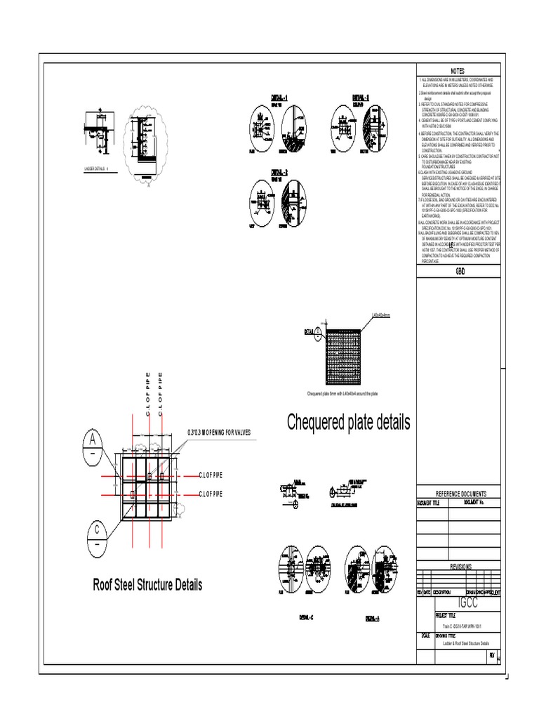 Train_C_-DG10-Ladder & Steel Structure Details (1) | PDF | Real Estate ...